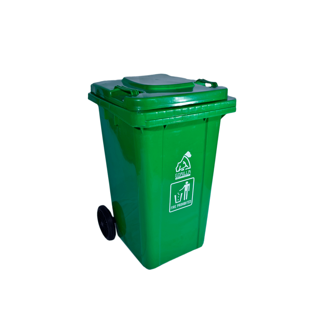 Contenedor Con Llantas Heavy Duty 100L Verde Contenedor Con Llantas Heavy Duty 100L Verde
